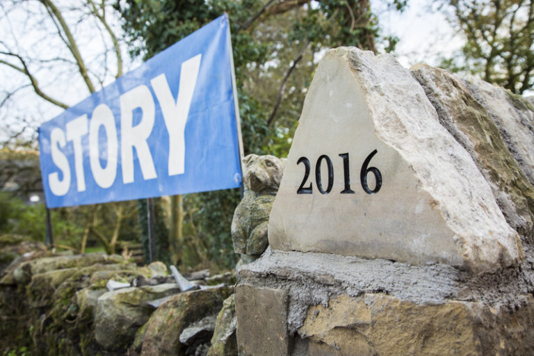Flood damaged Hallbeck Bridge reopens to public - Story Contracting