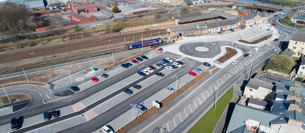 Workington Rail Transport Hub - Story Contracting