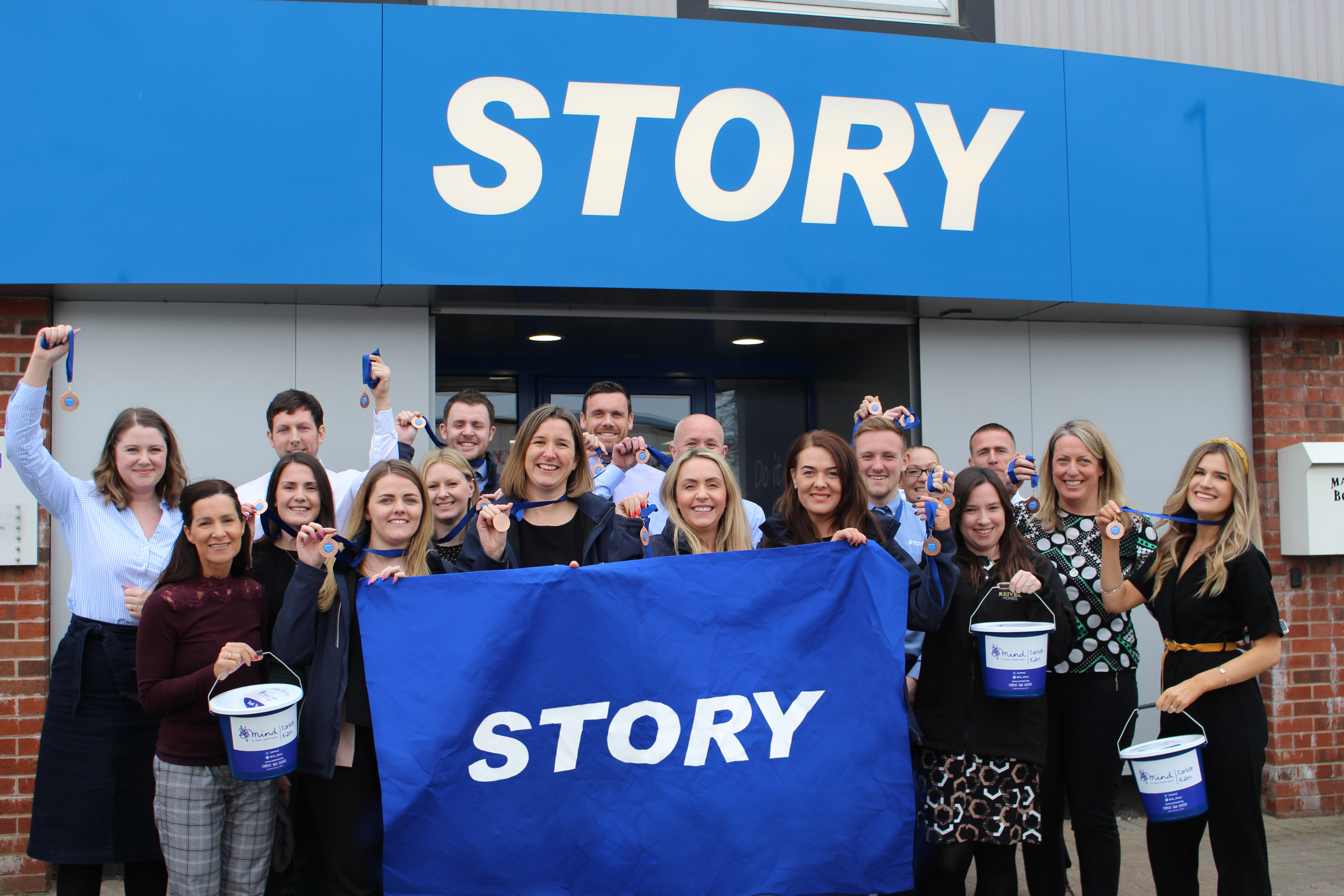 Employees match 1,000 miles in money for mental health charities ...