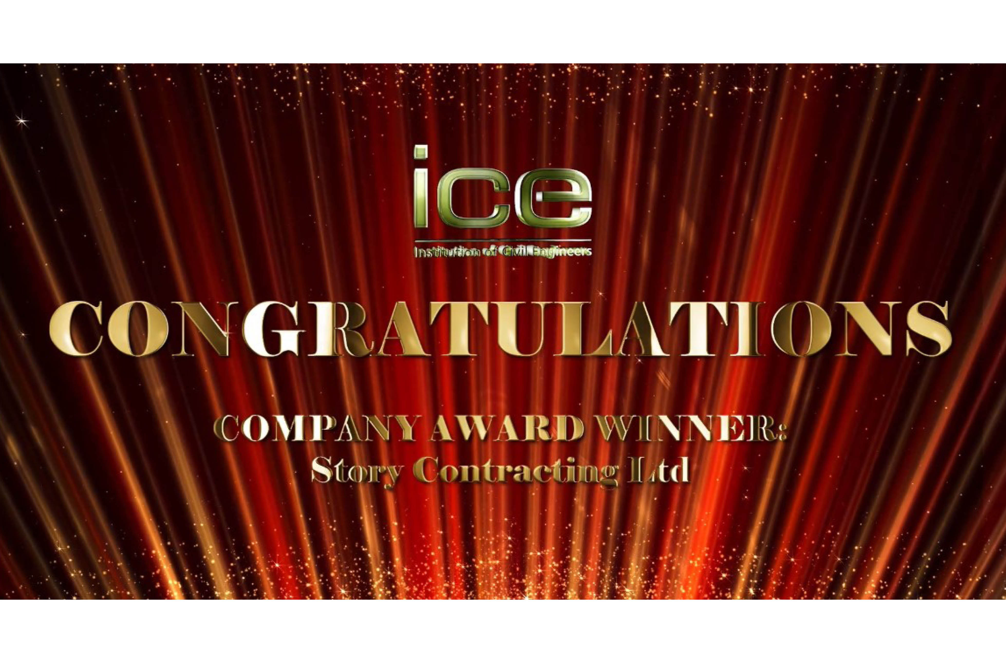 Story Contracting announced Company of the Year at Institution of Civil ...