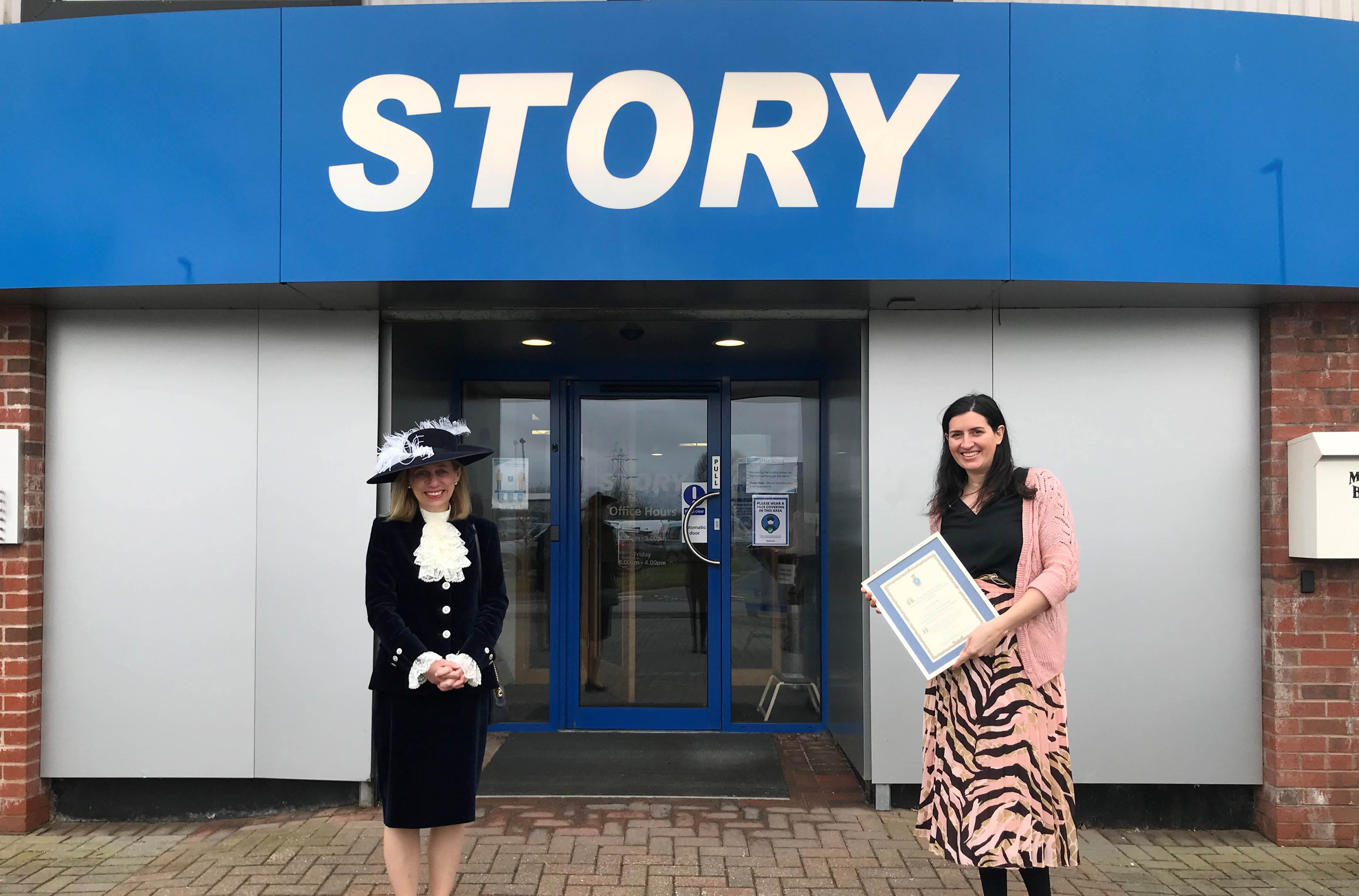 Story Contracting named ‘Community-Spirited Business’ in Cumbrian Covid ...