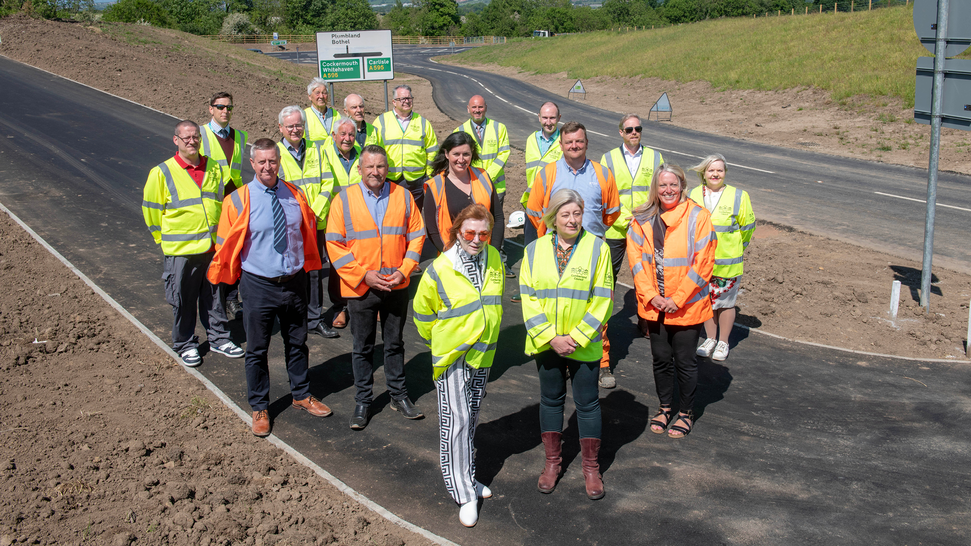 New junction officially opens at Torpenhow - Story Contracting