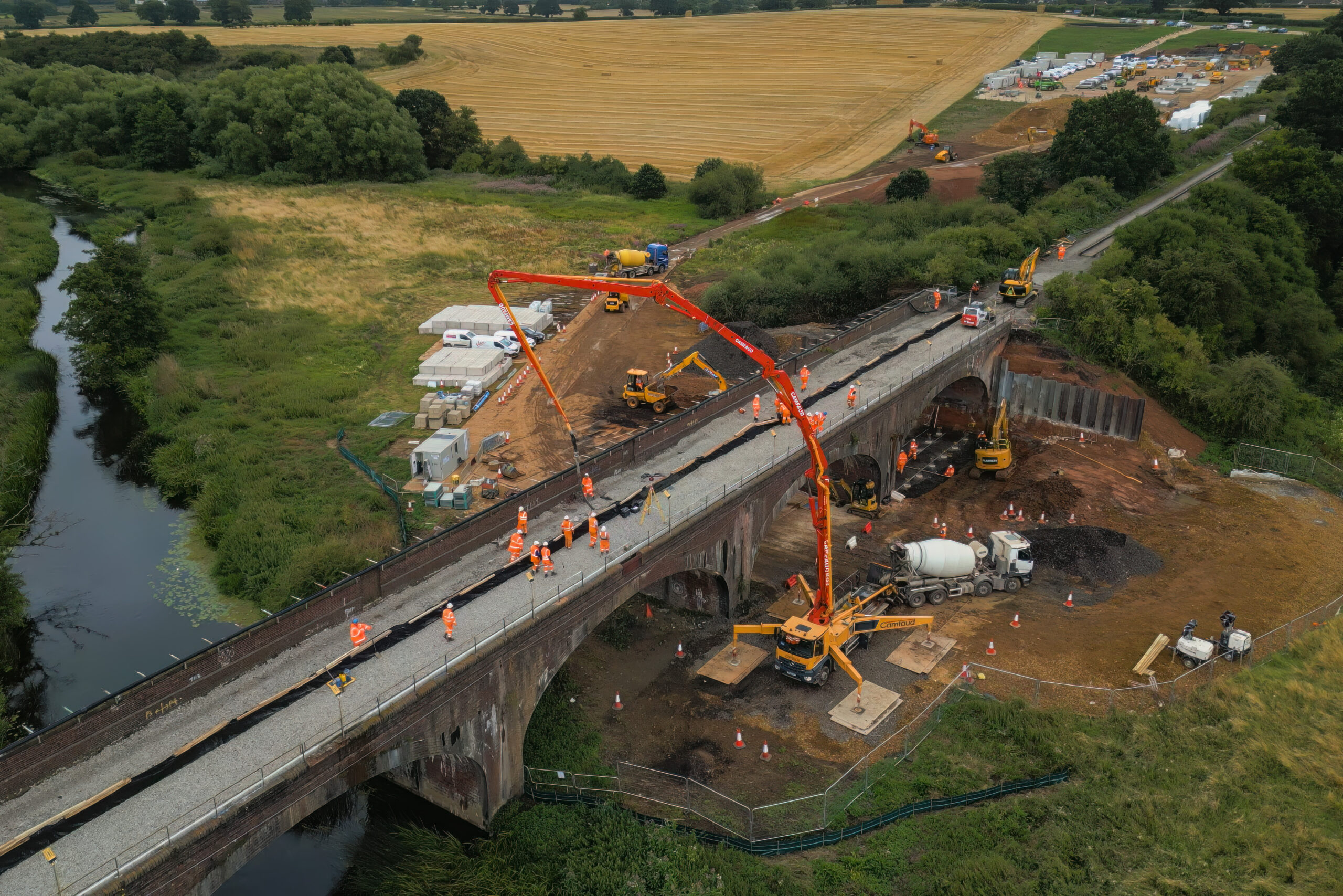 Essential upgrades delivered on historic River Avon viaduct - Story ...