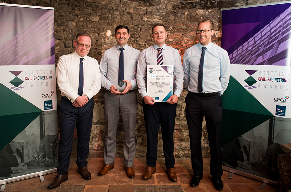 Story celebrates Scottish Civil Engineering Awards win - Story Contracting