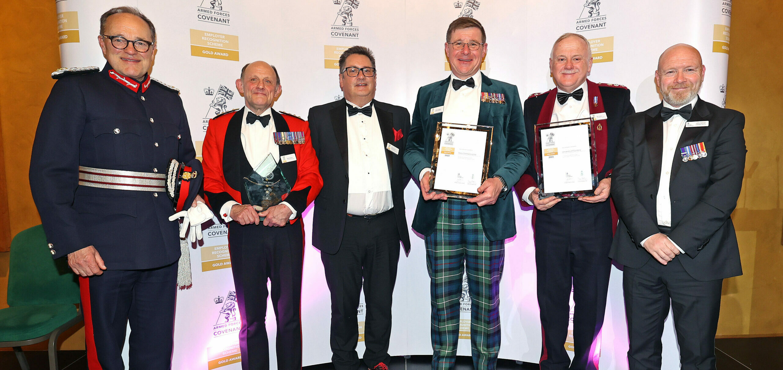 Story Contracting attend MOD's Employer Recognition Scheme Gold Awards ...