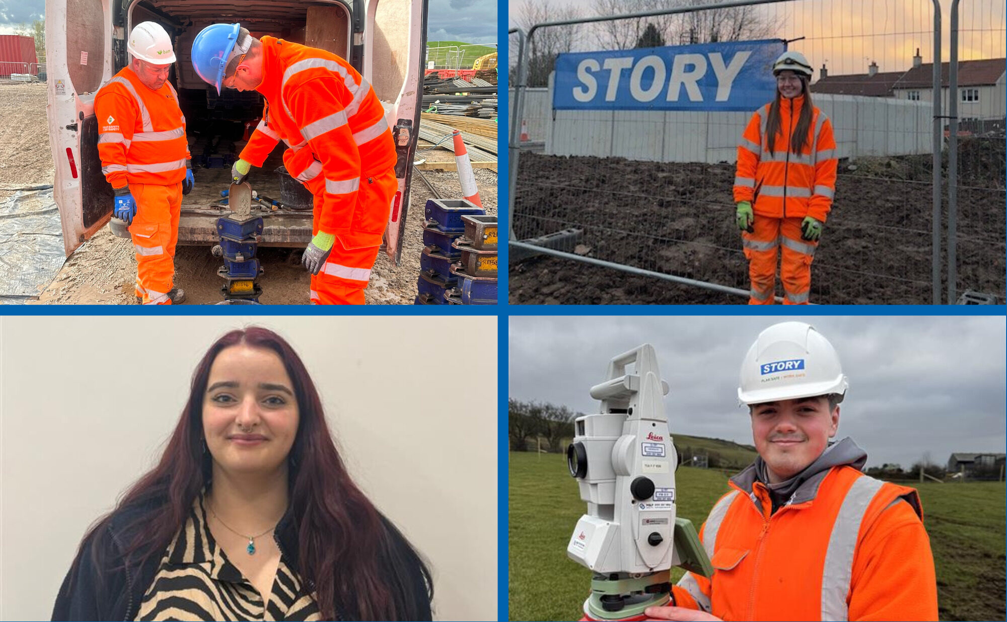 Team Story celebrate National Apprenticeship Week 2025 - Story Contracting